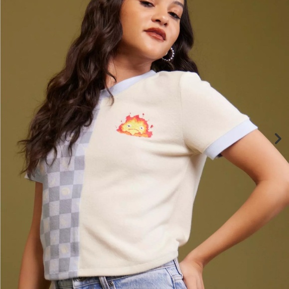 Her Universe | Tops | Calcifer Anime Her Universe Studio Ghibli Howls ...